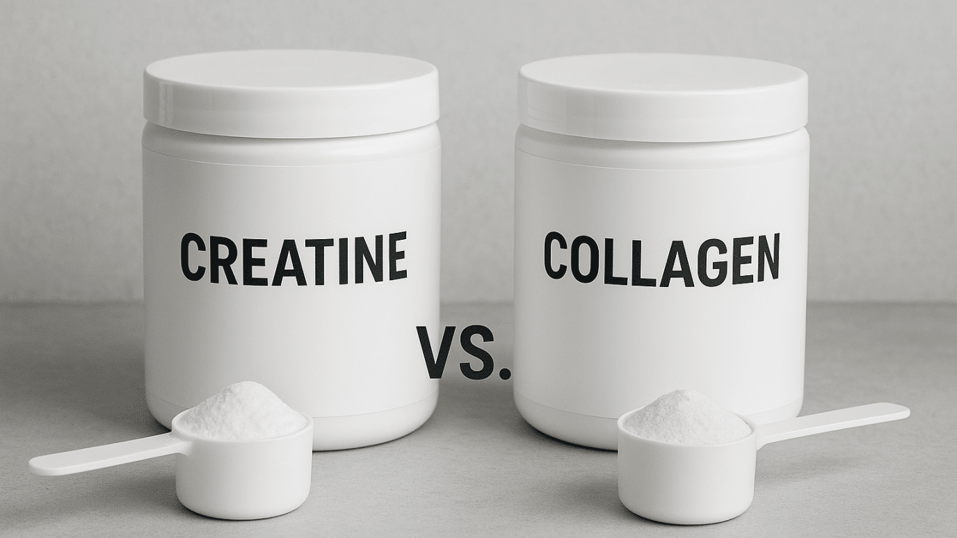 Creatine vs collagen: key differences and benefits explained